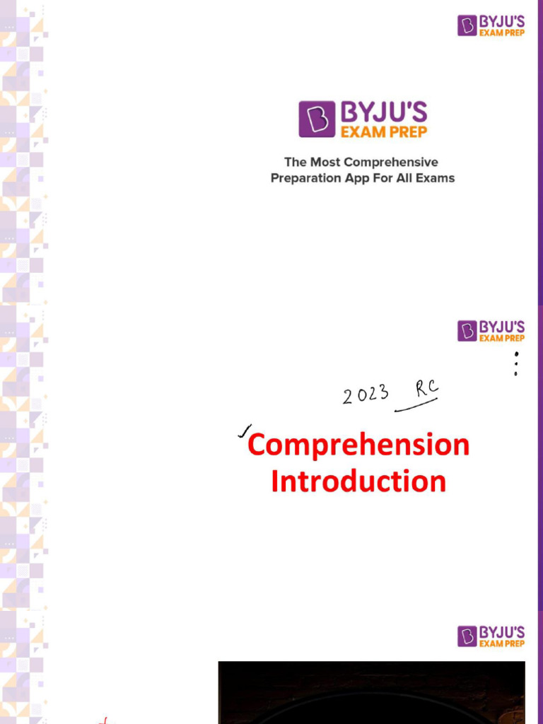 Class Basics Tips To Remember For Reading Comprehension | PDF