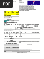MODELO DE AIR WAYBILL AWB O CONOCIMIENTO AEREO (Autoguardado) | PDF | Logística | Aviación