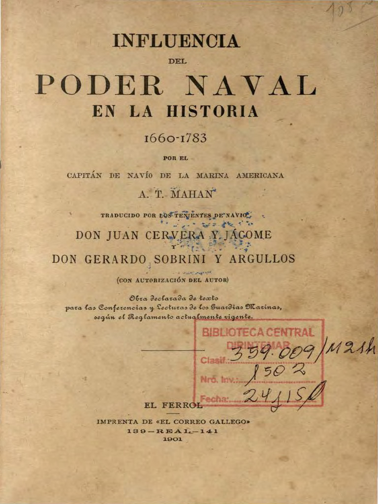 Influencia Del Poder Naval en La Historia 1660-1783 | PDF