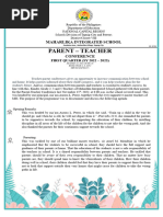 Sample Homeroom Pta Meeting - Narrative Report | PDF | Schools ...