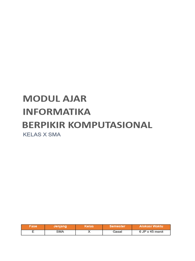 Modul BK Pertemuan 1 Dan 2 | PDF