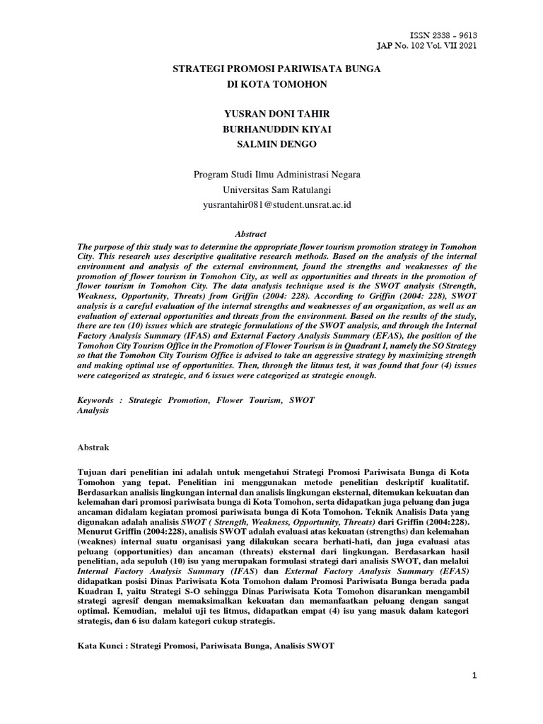 JM jap,+JURNAL+YUSRAN+DONI+TAHIR | PDF | Business | Information Technology Management