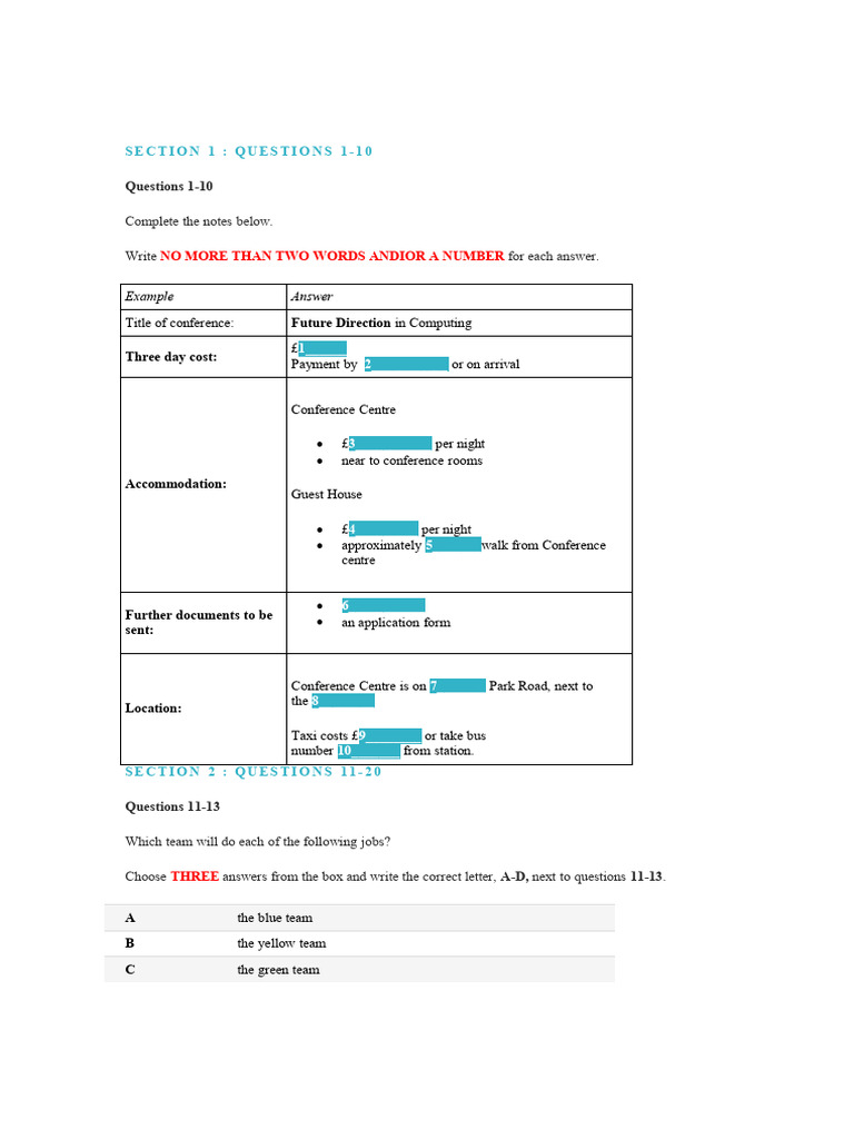 Listening 3 | PDF | Lion