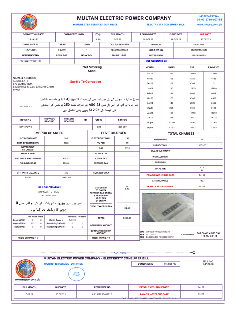 Bill today | PDF | Taxes | Fee