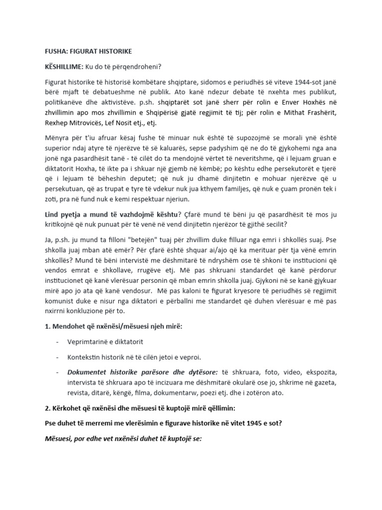 Figurat Historike | PDF