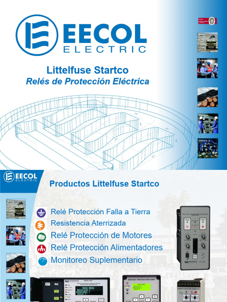 Relés de Protección Littelfuse Startco | PDF | Relé | Corriente eléctrica