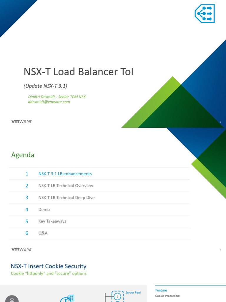 NSX-T LB ToI-v3.1-v1.0 - Public | PDF | Transport Layer Security | Public Key Certificate