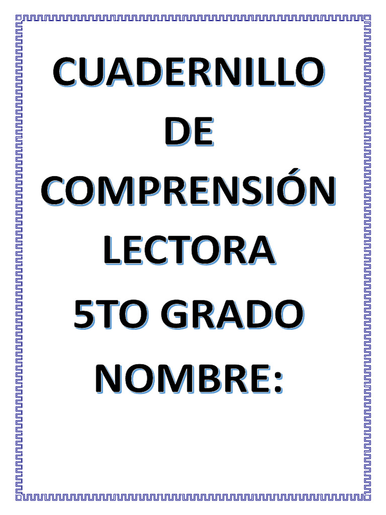 Cuadernillo de Lectura 5to | PDF | Camello