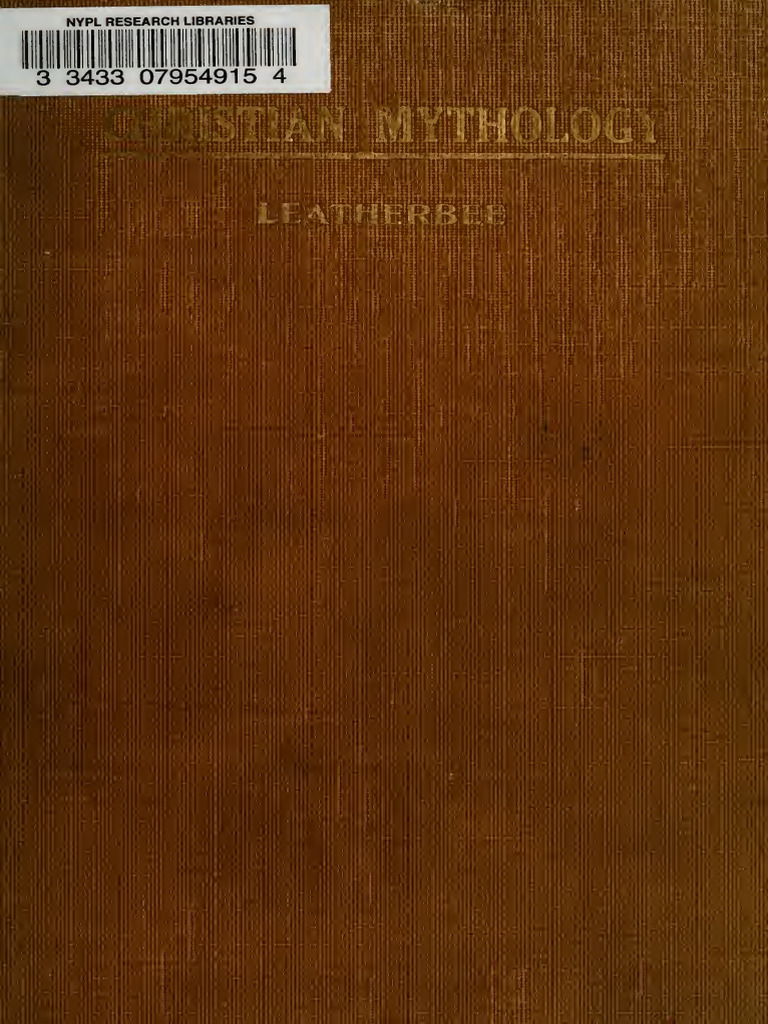 Christian Mythol o 00 Le at | PDF | Jesus | Mary, Mother Of Jesus