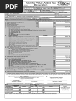 2550Q Tax Return Form Instructions | PDF | Value Added Tax | Taxes