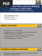 Chapter 10 - NSCP 2015) Base Shear - Introduction-1 | PDF | Earthquakes ...