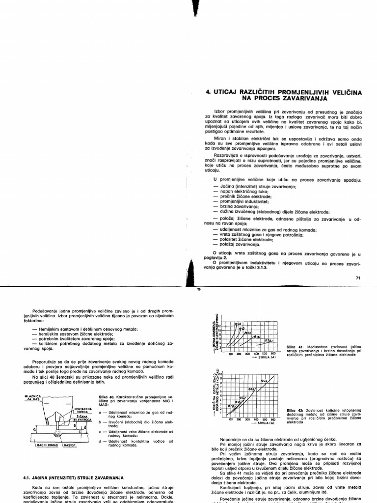 04 Uticaj Razlicitih Promenjivih Na Zavar | PDF