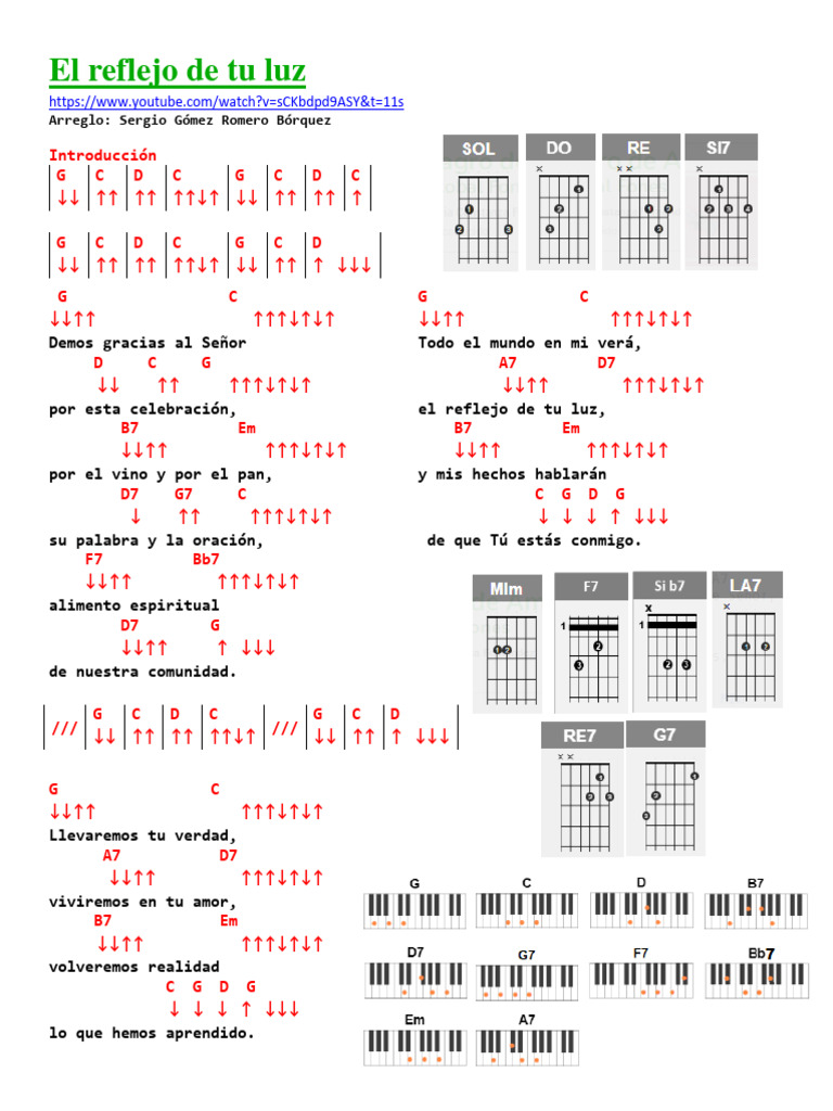 El Reflejo de Tu Luz - Con Ritmo 2 | PDF