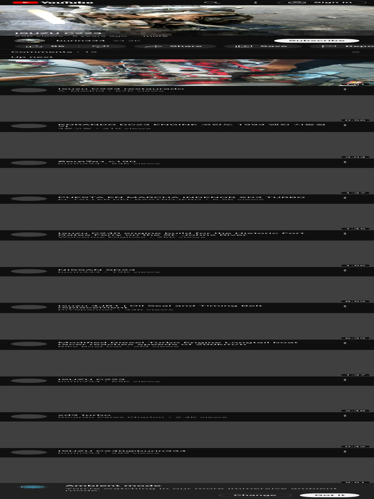 Isuzu c223 - Youtube | Download Free PDF | Motor Vehicle Manufacturers Of Japan | Engines