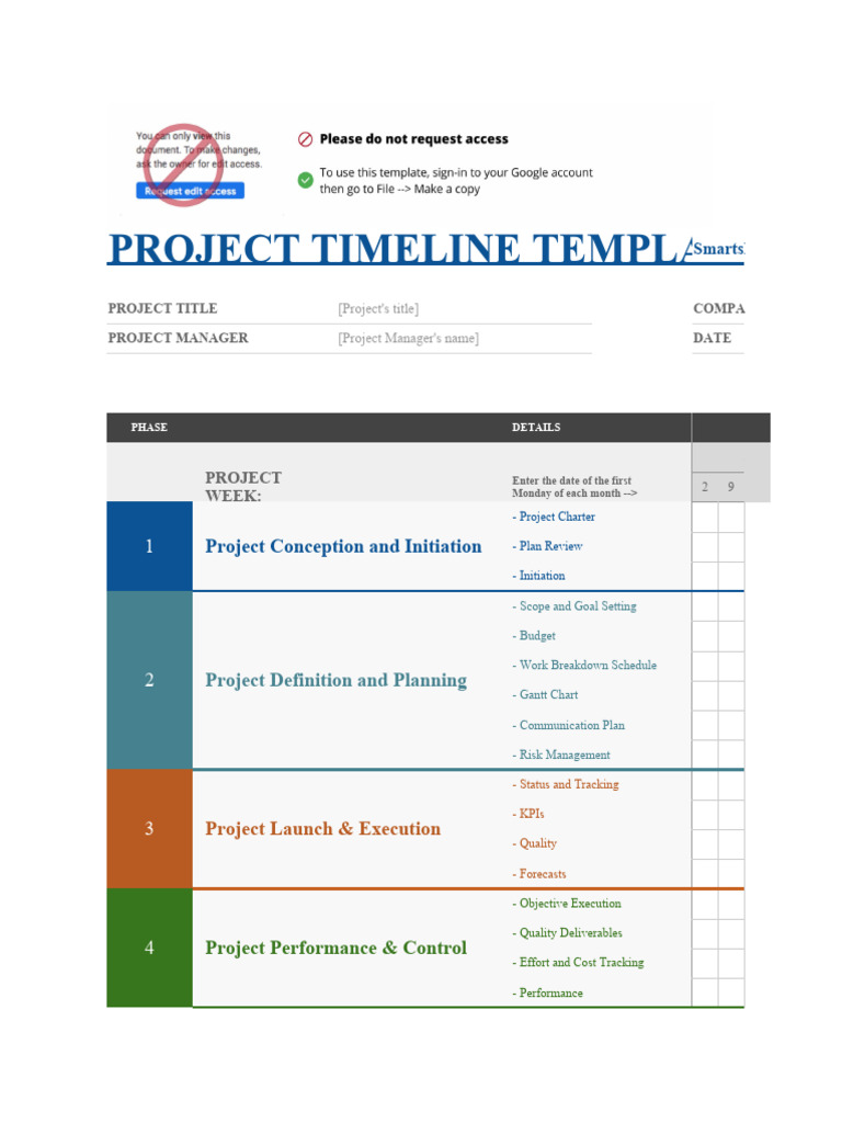 Project Timeline | PDF