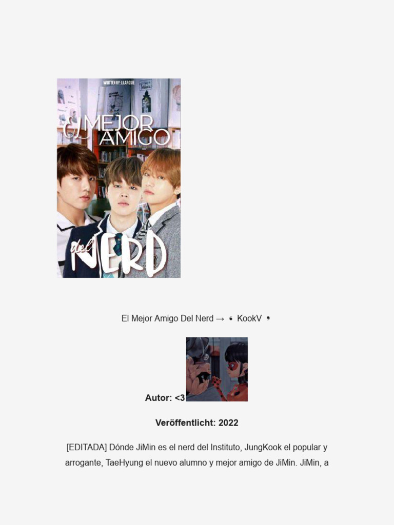 El Mejor Amigo Del Nerd Kookv 160310314 | PDF