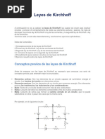 Leyes de Kirchhoff - Aplicación y Ejercicios Resueltos Paso A Paso | PDF | Ecuaciones ...