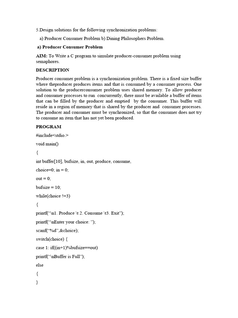 5 A B Program | PDF | Concurrency (Computer Science) | Computer Science