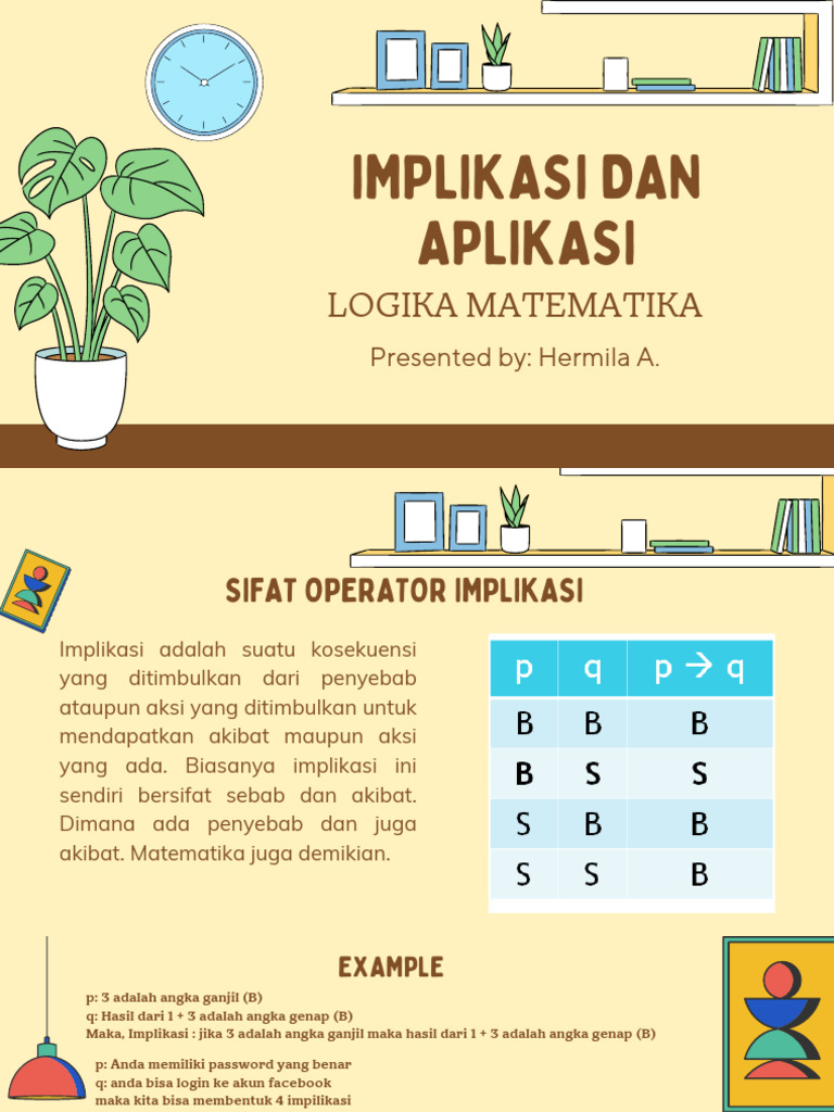 Implikasi Dan Aplikasi | PDF