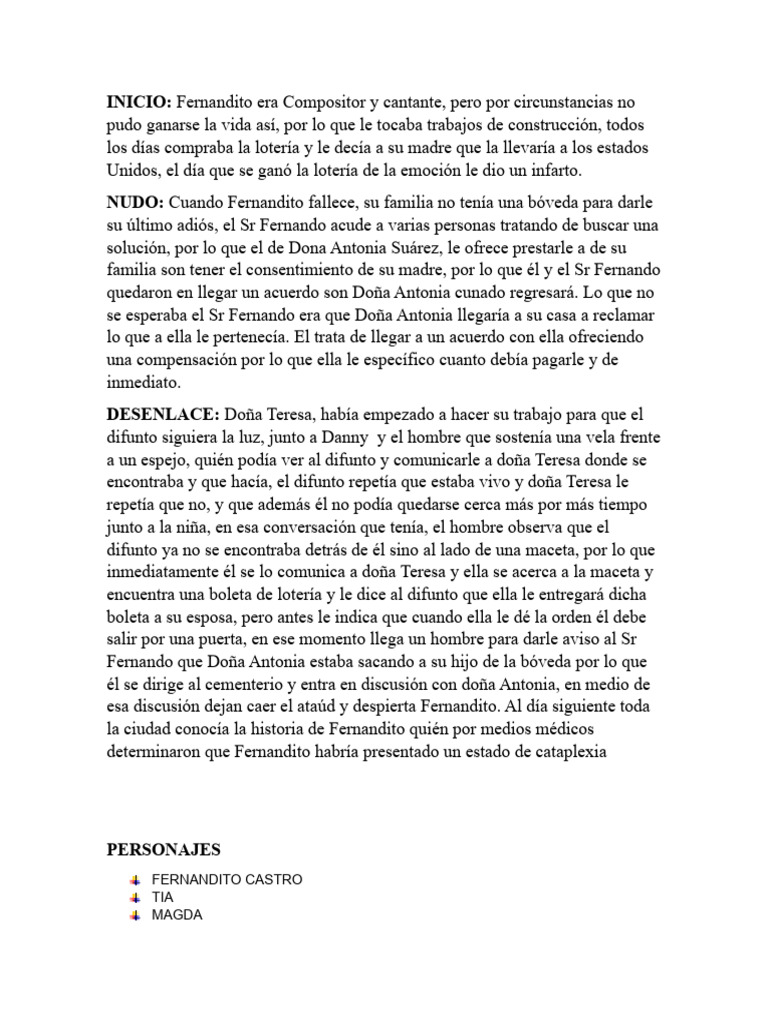 La Mesa | PDF