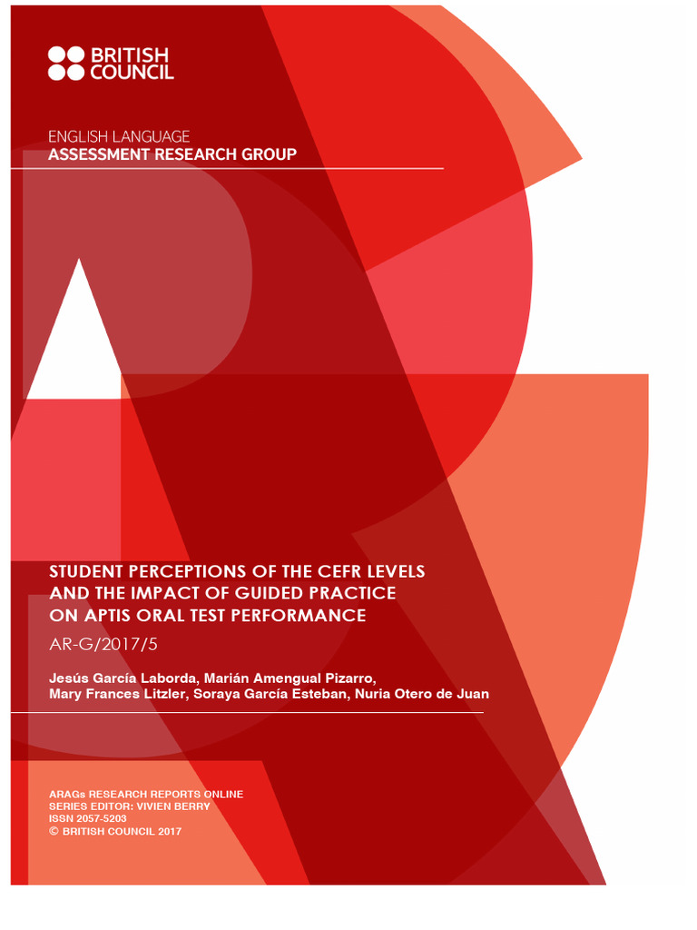 Student Perceptions of The CEFR | PDF | International English Language ...