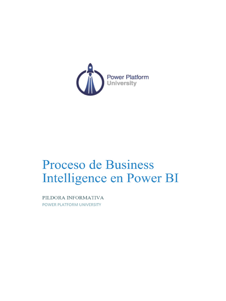 1 - Introducción Al Business Intelligence Con Power BI | PDF