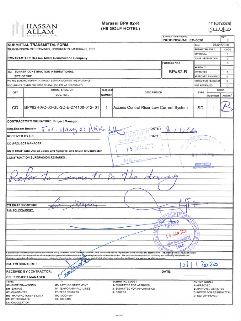 01 - Shopdrawing Riser | PDF