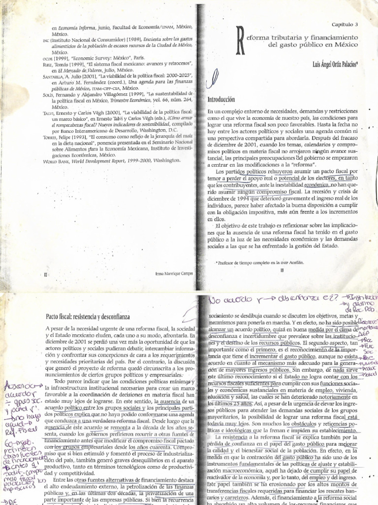Luis Ngel Ortiz Palacios - Reforma Tributaria y Financiamiento Del ...