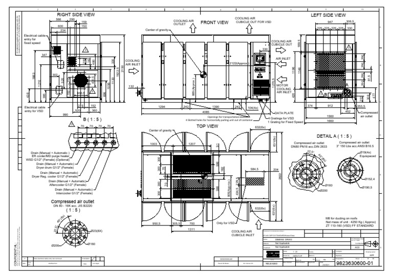 ZT 110-160 (VSD) FF Standard Metric Dimension Drawing EN Antwerp 9823 ...