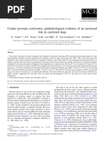 Normal Prostate Size in Dogs | PDF | Prostate | Medical Ultrasound