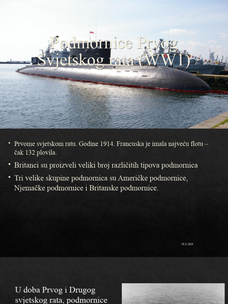 Podmornice ww1 | PDF