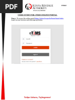 eTIMS Onlineportal User Guide 2024 | PDF | Receipt | Invoice