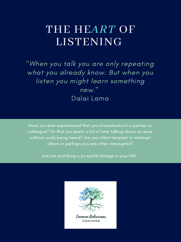 Heart-Centered Listening Program | PDF | Self-Improvement | Lifestyle
