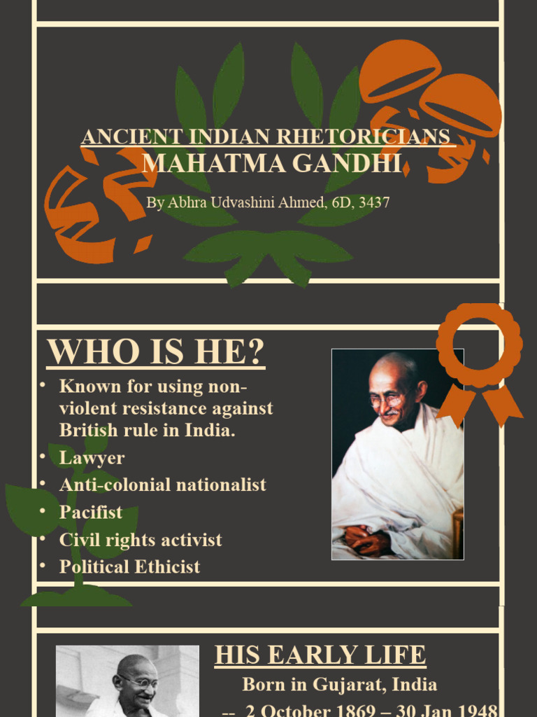 Gandhi: Rhetoric and Resistance | PDF | Social Science