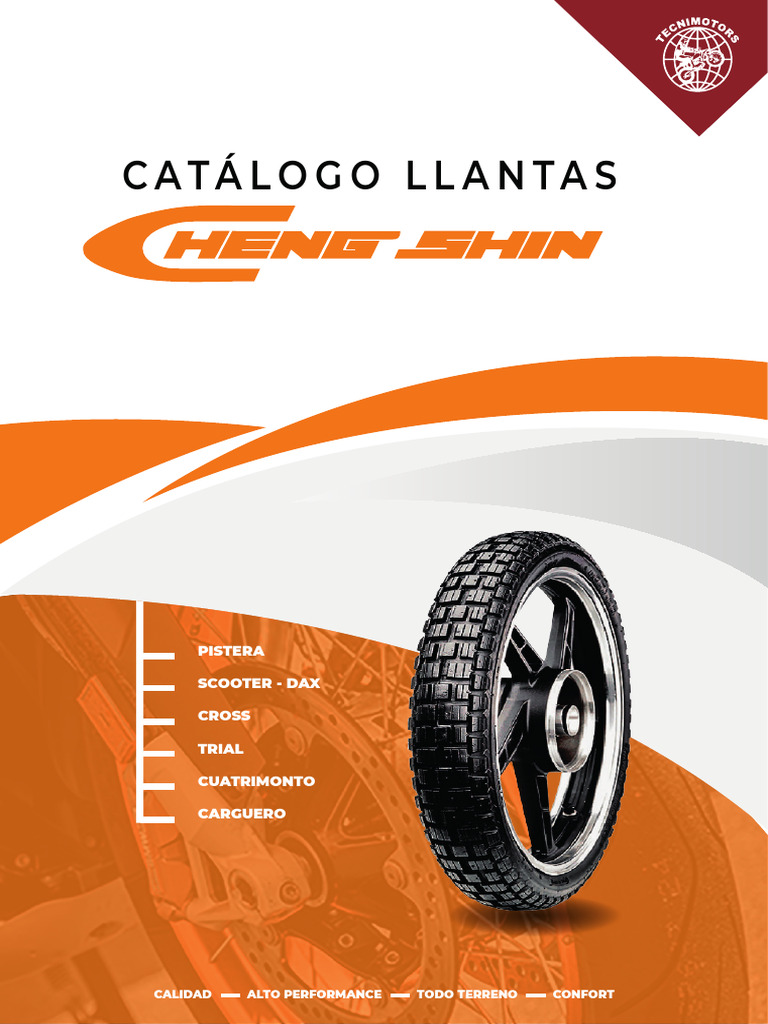 Catálogo de Llantas Cheng Shin 2022 | PDF