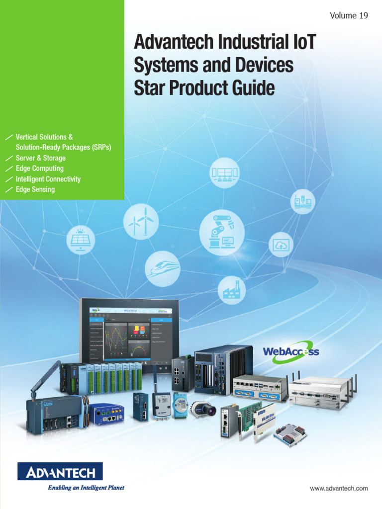 Advantech Industrial Iot Systems and Devices Star Product Guide | PDF | Internet Of Things | Scada