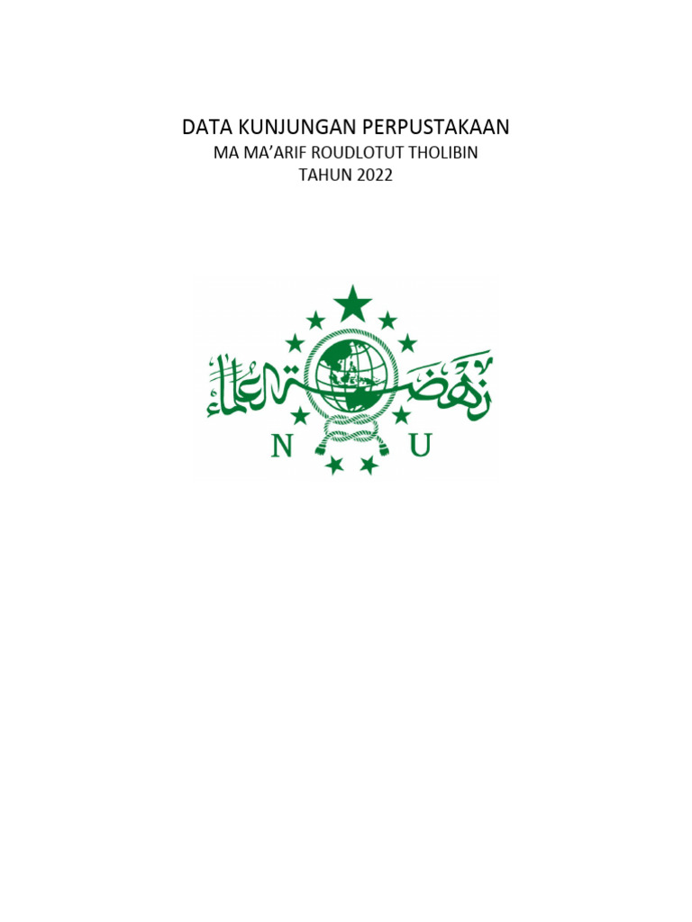 Data Kunjungan Perpustakaan | PDF
