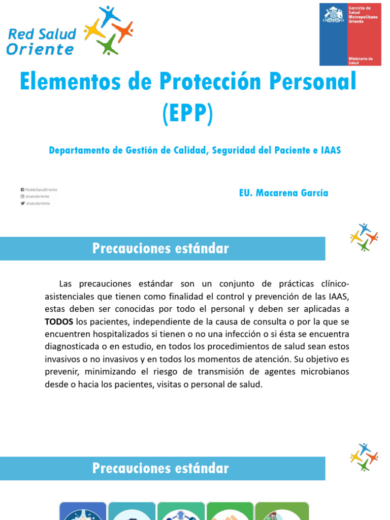 2. EPP | PDF | Lavado de manos | Enfermedades y trastornos