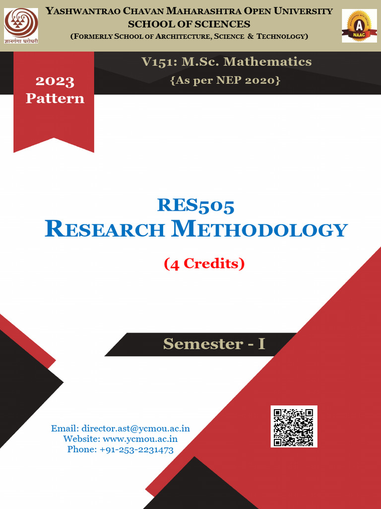 RES505 Research Methodology | PDF | Methodology | Scientific Method