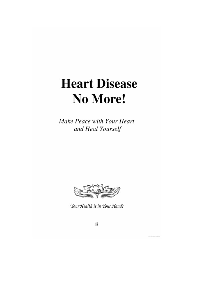 Andreas Moritz - Heart Disease - No More!-Enerchi Wellness Press | PDF