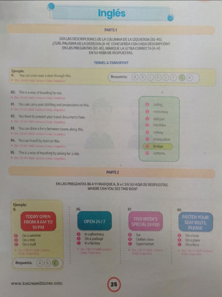 Actividad de Inglés | PDF