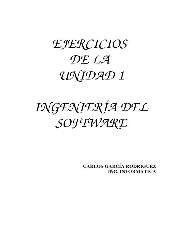 EJERCICIOS | PDF | Contabilidad | Software