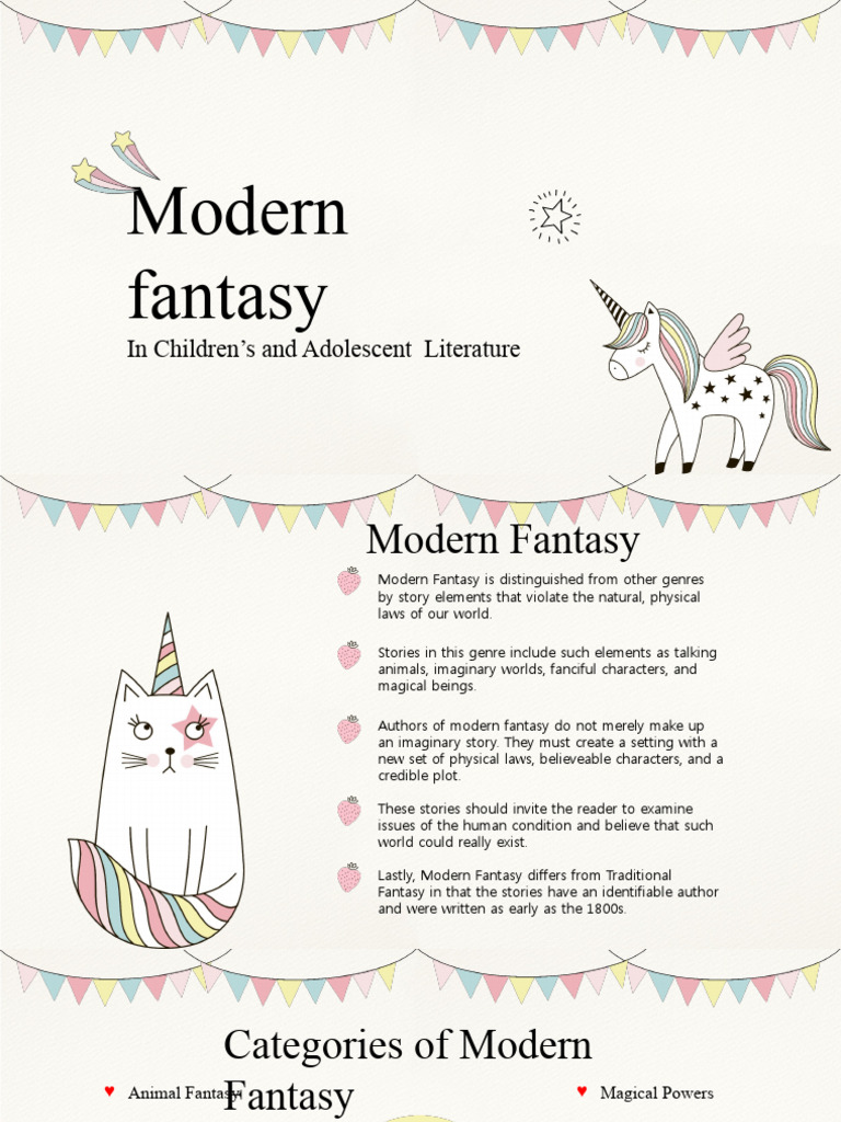 Modern Fantasy | PDF | Fantasy | Hero