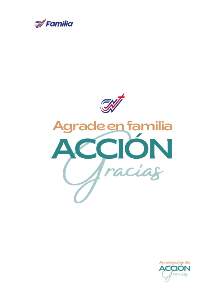Cena de Accion de Gracias | PDF | Acción de gracias | Gratitud