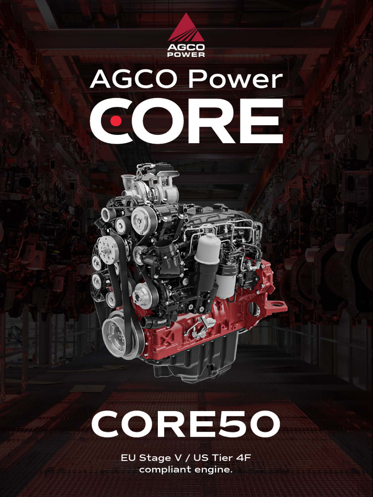 AGCO Power CORE50 A4 EN 202310 Web-2 | PDF | Engines | Diesel Engine