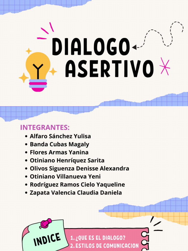 Dialogo Asertivo | PDF