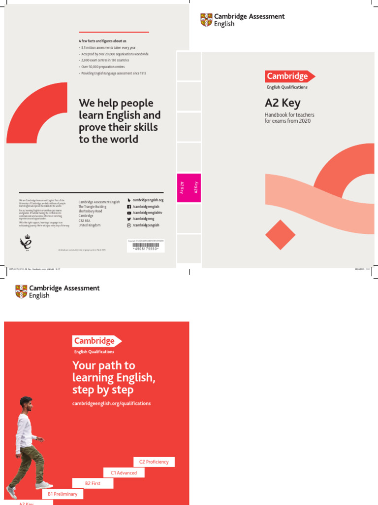 A2 Key Handbook 2020 COVER PRINT | PDF | Qualifications | University Of ...