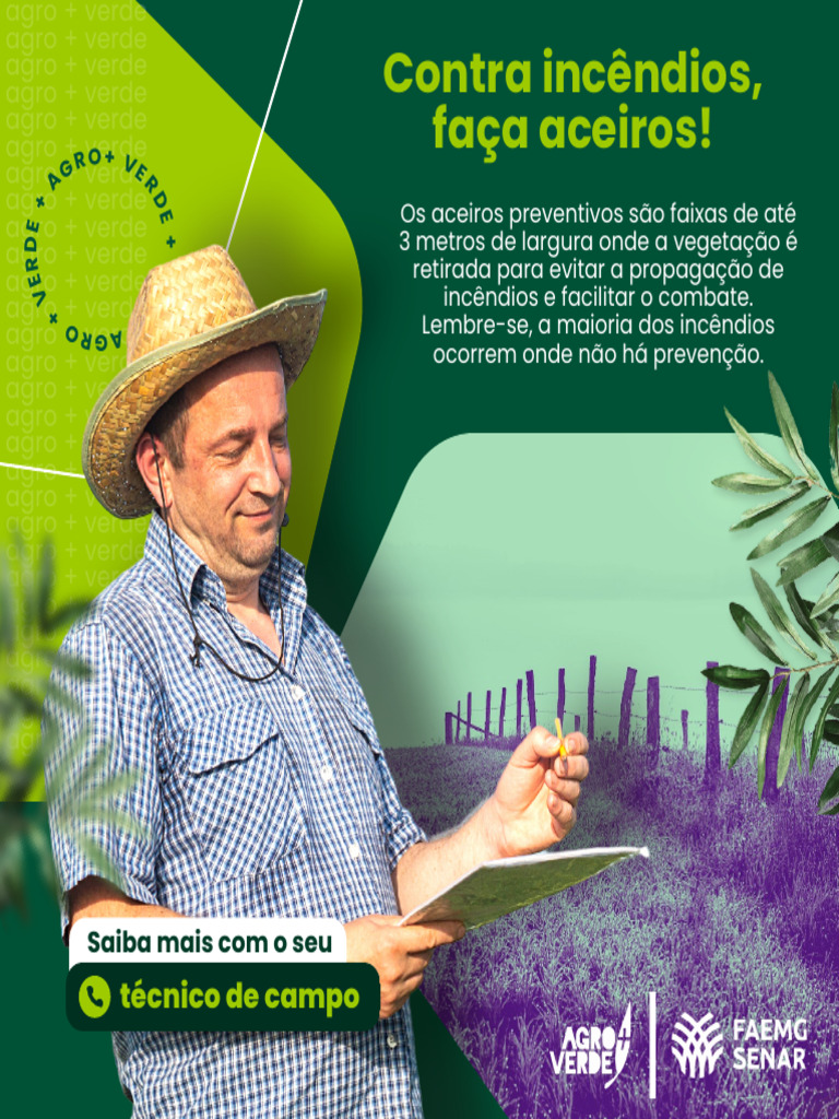 Contra Incêndios, Faça Aceiros! | PDF | Perigos | Incêndios