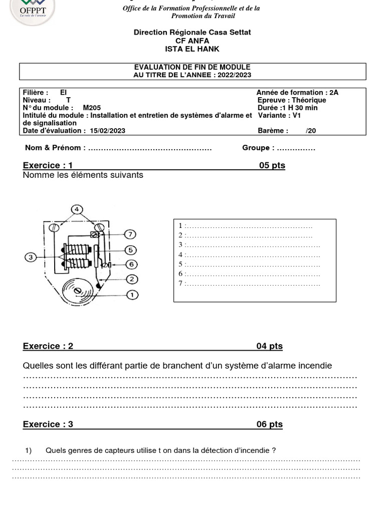 Direction Régionale Casa Settat CF Anfa Ista El Hank | PDF | Ordinateurs