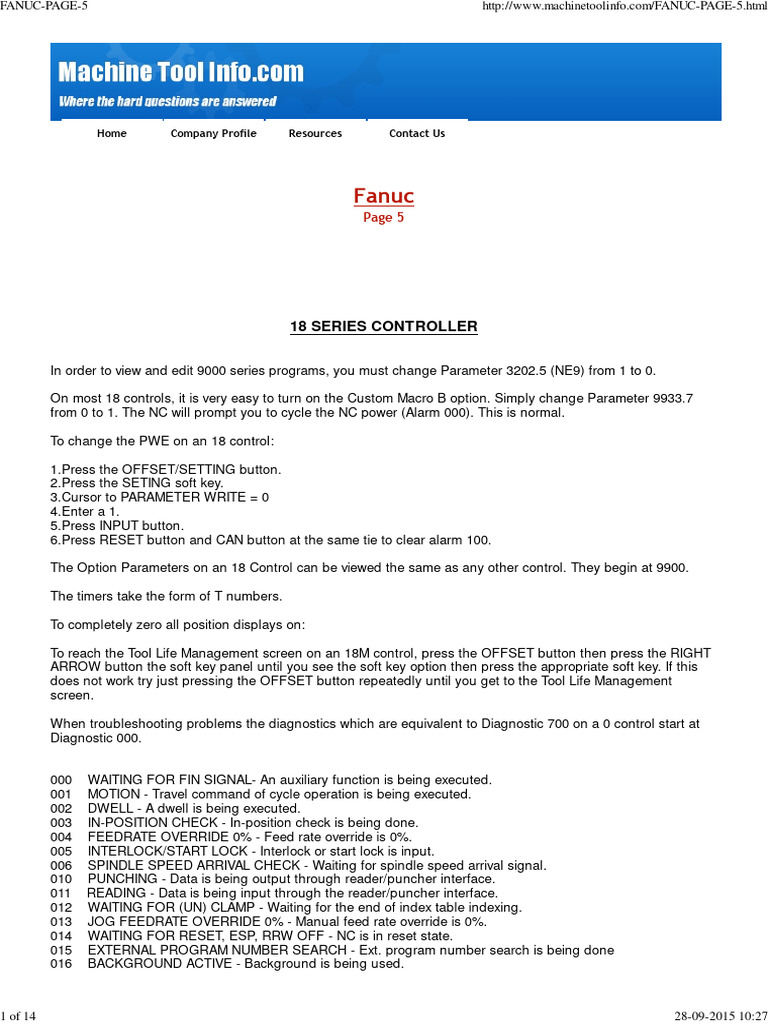 18 Series Controller | PDF | Amplifier | Parameter (Computer Programming)